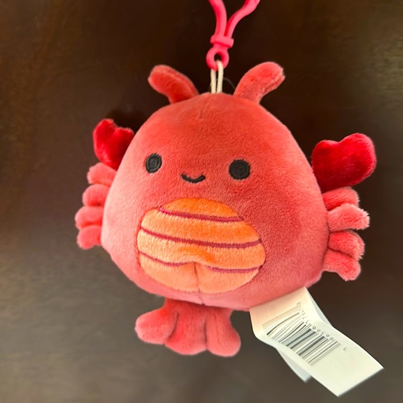 Squishmallows | Toys | Nwt Lorono The Lobster Squishmallow Clip | Poshmark